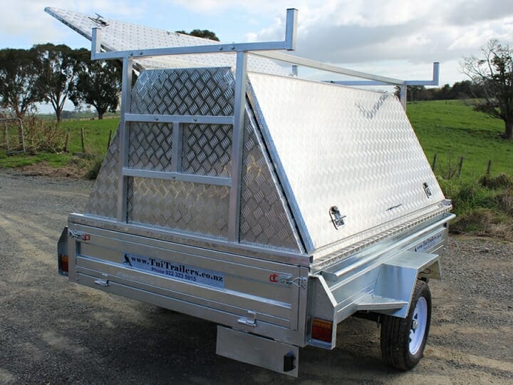 8 x 5 Super Heavy Duty 8 x 5 Aluminium Canopy Trailer | Tui Trailers ...