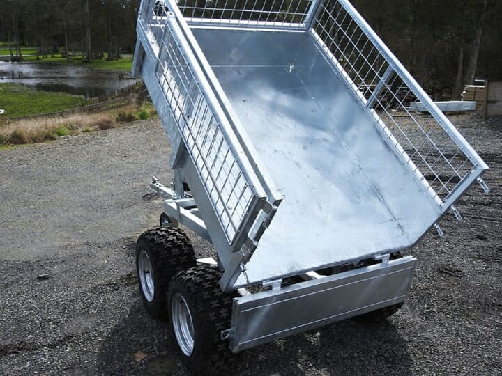 ATV Quad Hydraulic Tipping Trailer | Tui Trailers | Quality Made | 100% ...